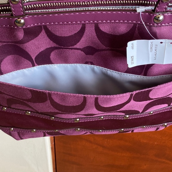 Coach | Bags | Nwt Coach Berry Colored Shoulder Bag | Poshmark